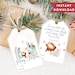 Printable Christmas Nativity Scene Gift Tags, Christian Christmas Bible ...