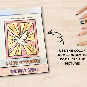 Pentecost Craft for Kids Flip Book, Day of Pentecost Sunday School ...