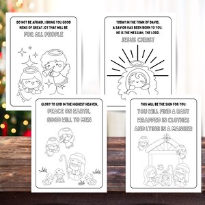 Nativity Coloring Pages, Christmas Story Sunday School and Kids Church ...