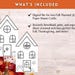 Paper House Fall Craft, Printable Paper House Template, Thanksgiving ...