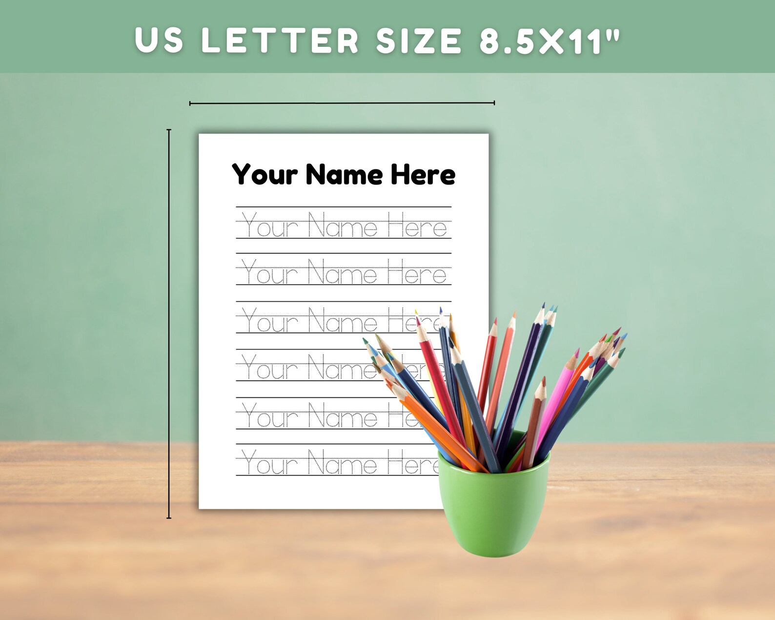 Name Tracing Template Editable, Trace Name Handwriting Practice, Name ...