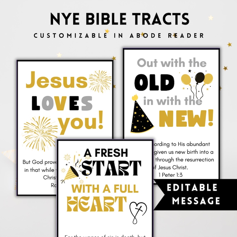 Church New Years Flyer - Etsy