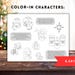 Build a Nativity Craft, Printable Christmas Craft, Christmas Coloring ...