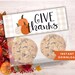 Printable Fall Cookie Tag, Happy Fall Treat Bag Topper, Friendsgiving ...