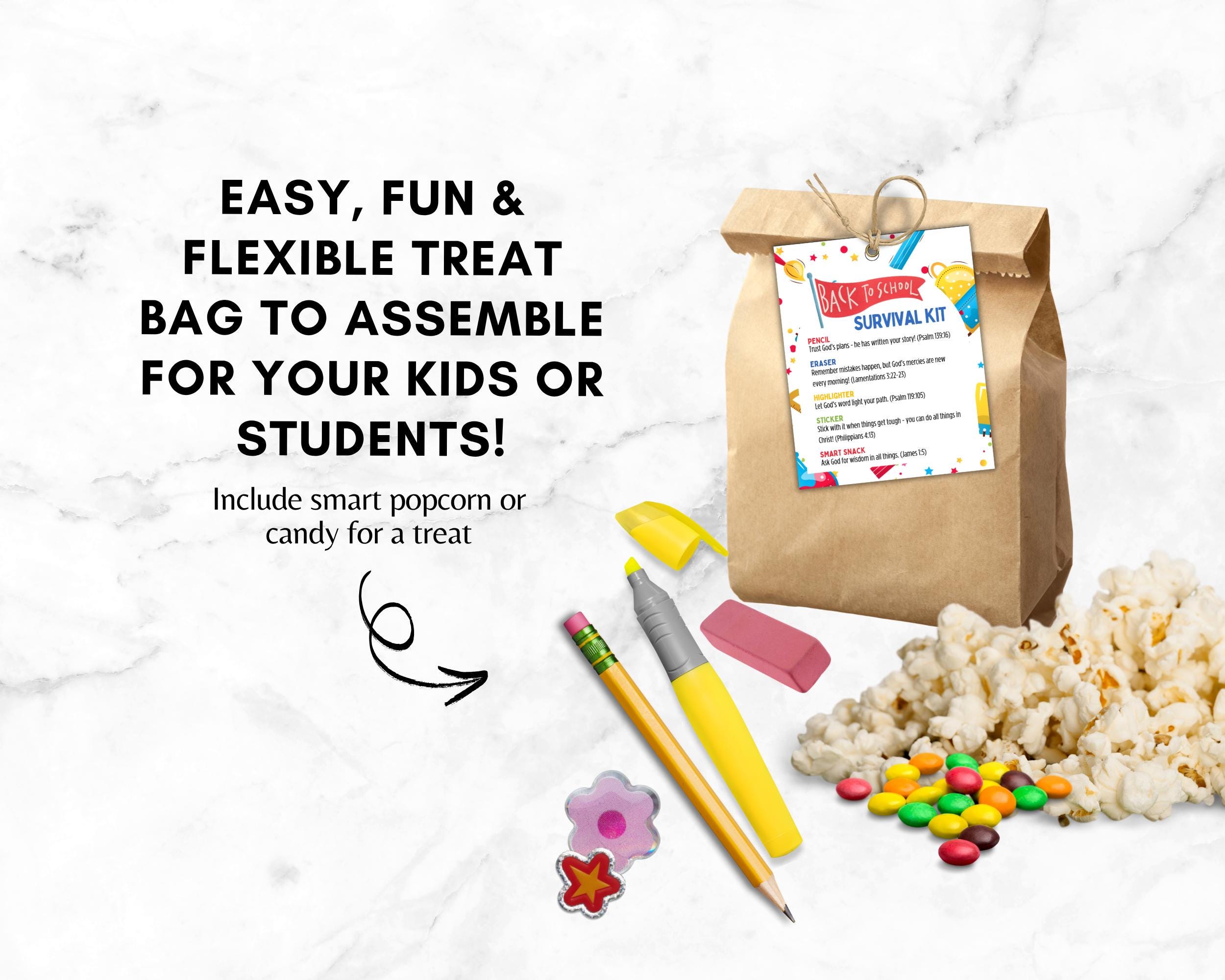 God's Back to School Survival Kit With Bible Verses, Christian Back to ...
