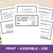 Lent Activity Kids Flip Book, Lent Coloring Pages, Lenten Sunday School ...