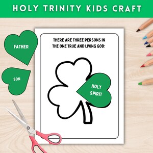 Christian St Patricks Day Sunday School Craft, Bible Verse Coloring ...