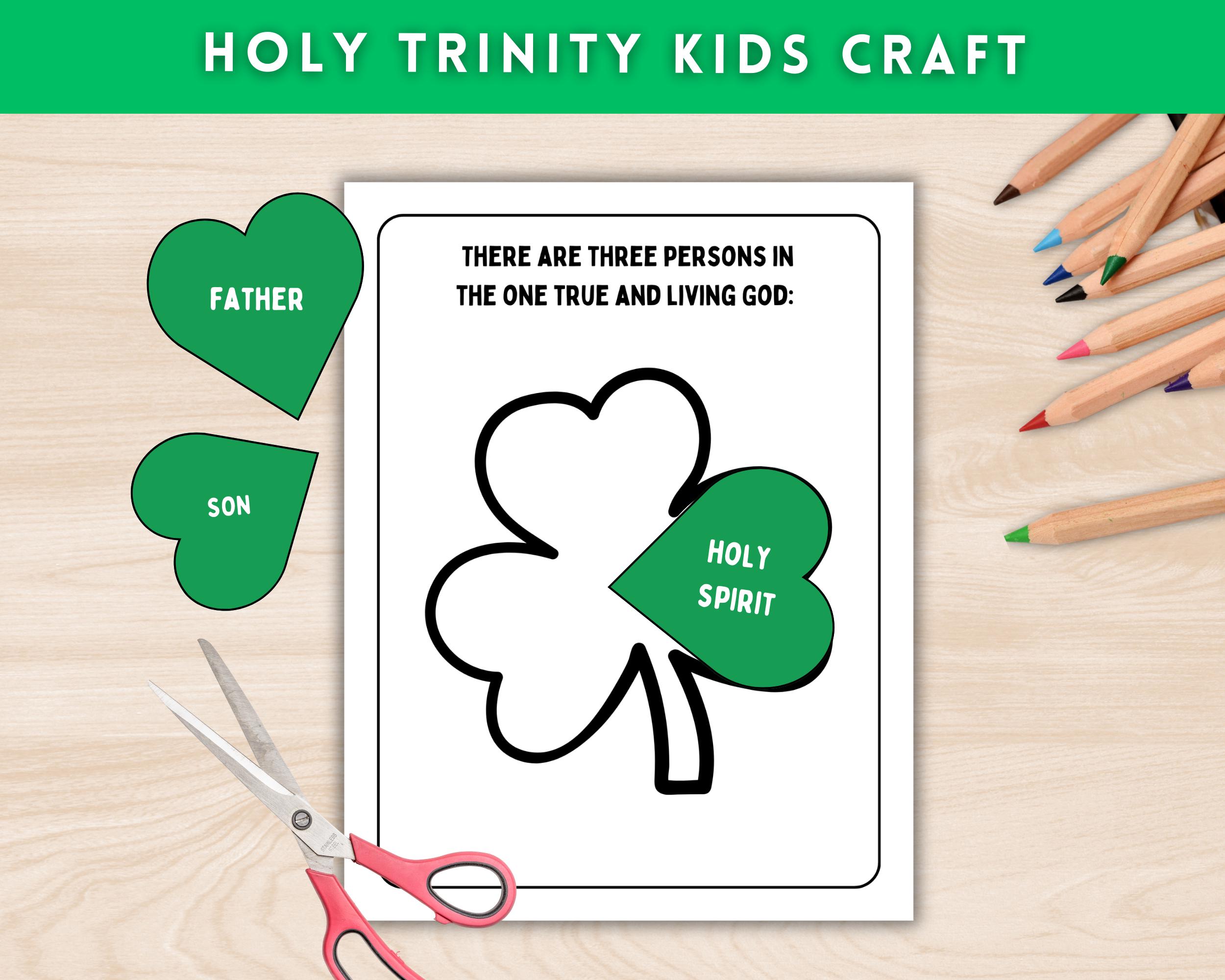 Christian St Patricks Day Sunday School Craft, Bible Verse Coloring ...