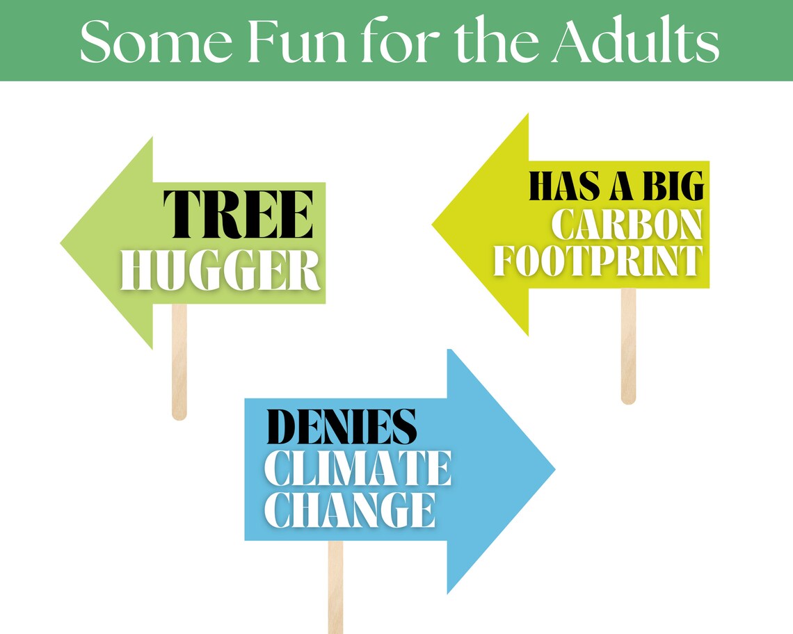 Funny Earth Day Photo Props, Earth Day Photobooth Props, Printable ...