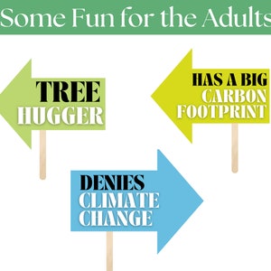 Funny Earth Day Photo Props, Earth Day Photobooth Props, Printable ...