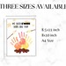 Handprint Smores Father's Day, Father's Day Handprint Sign, Handprint ...