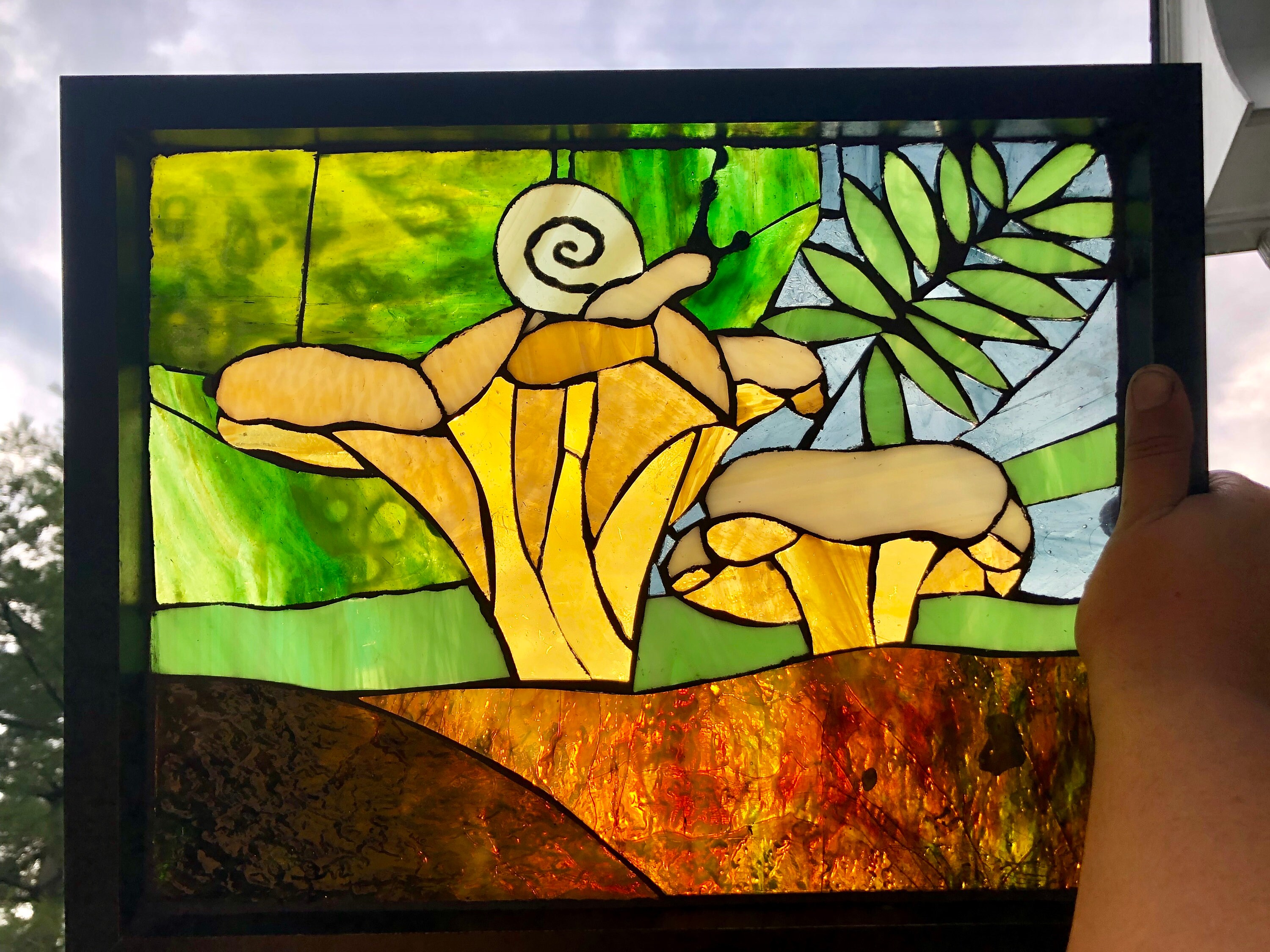 Custom Stained Glass Panel - Etsy