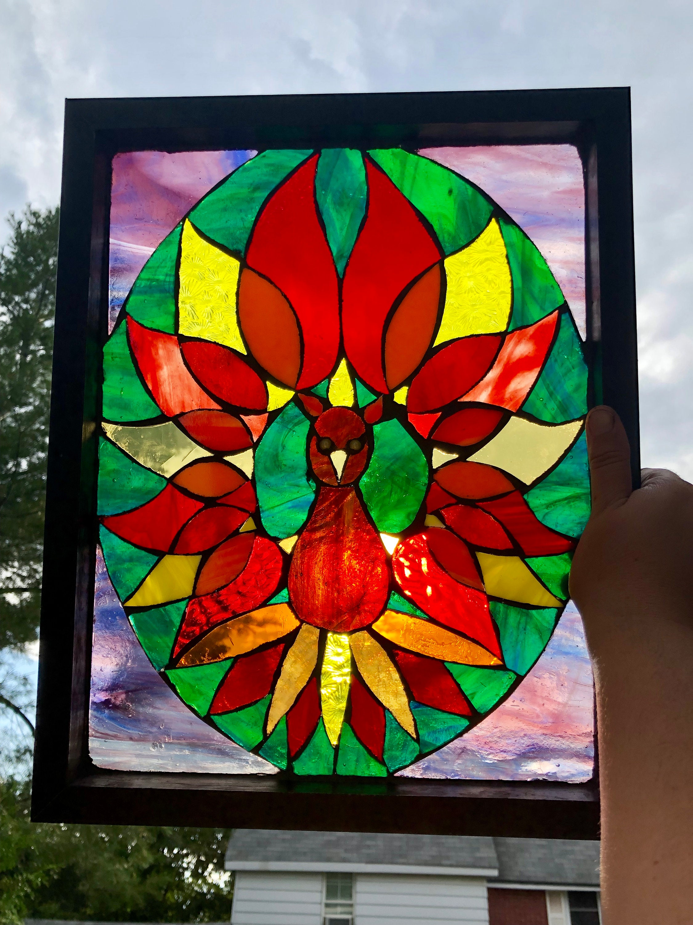 Custom Stained Glass Panel - Etsy