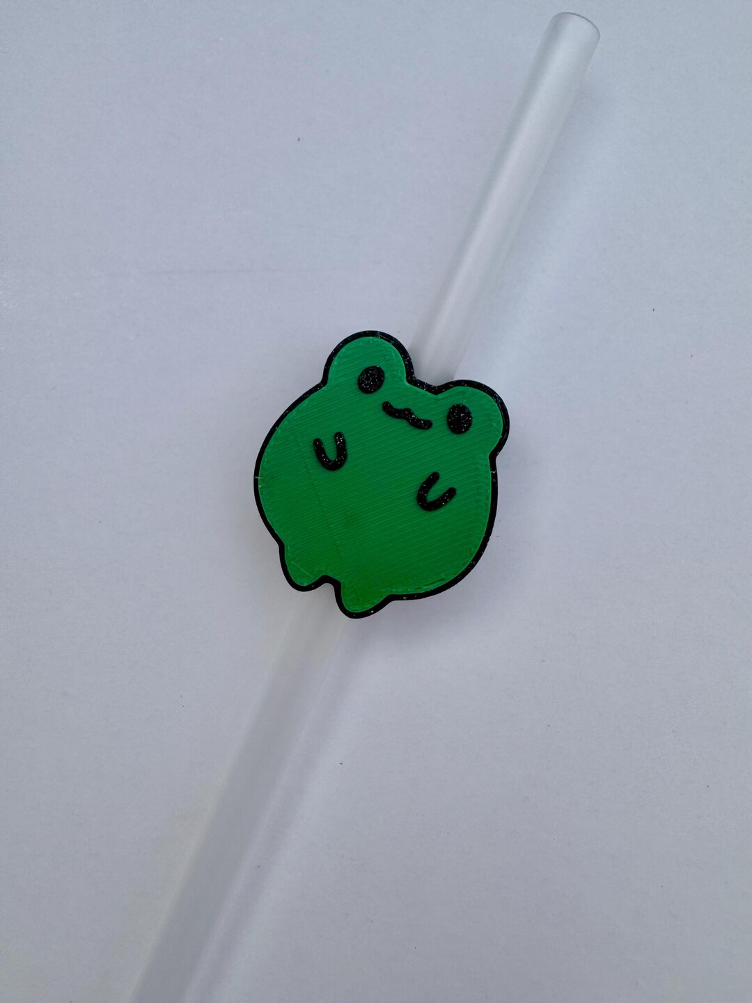 Custom Kawaii Frog 3d-printed Straw Charms – Unique & One-of-a-kind ...
