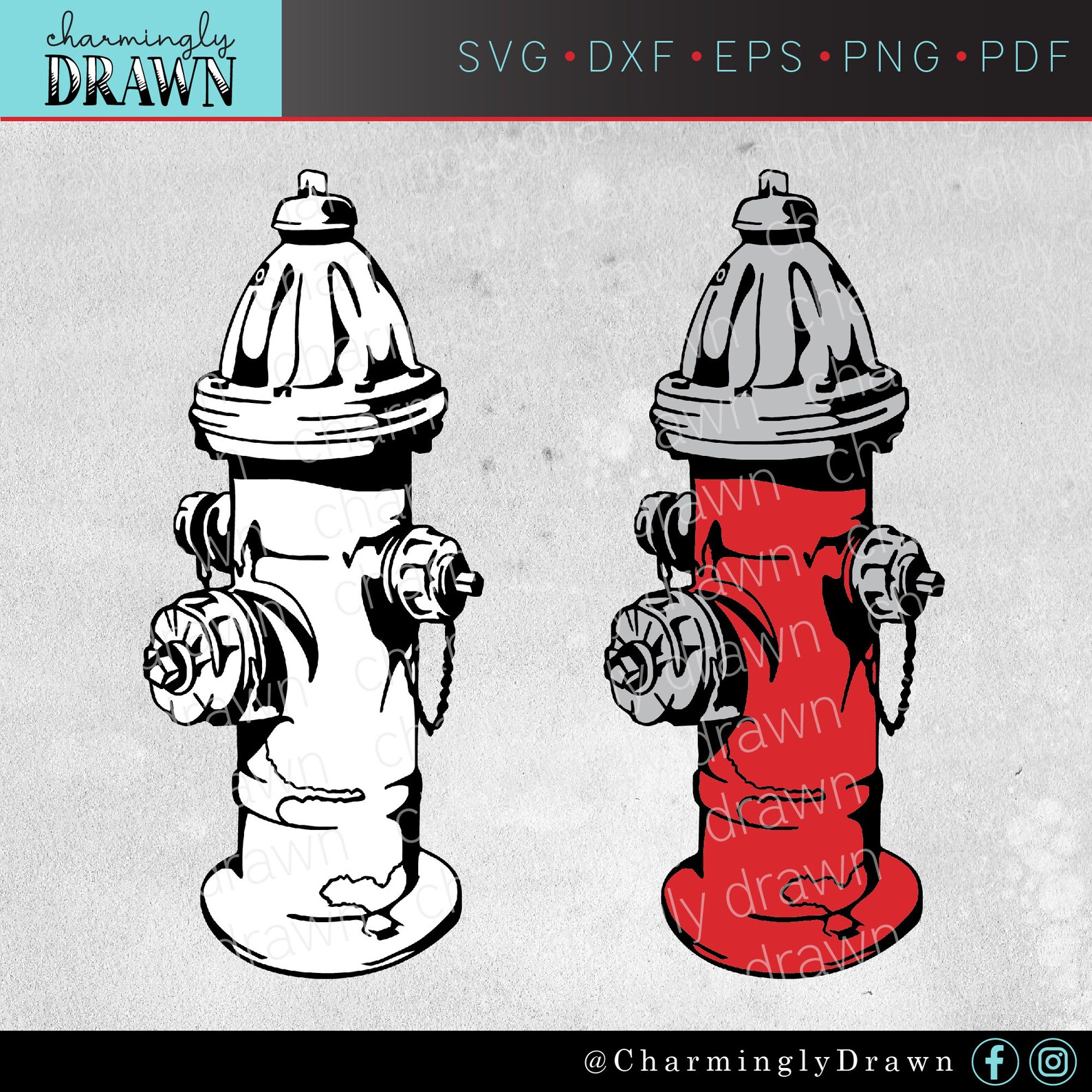 Fire Hydrant SVG Fire Fighter Decor Fire Station SVG Fire Department ...