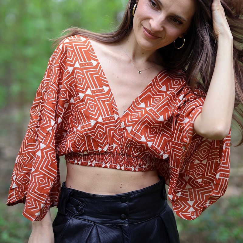 Vintage Crop Top - Etsy