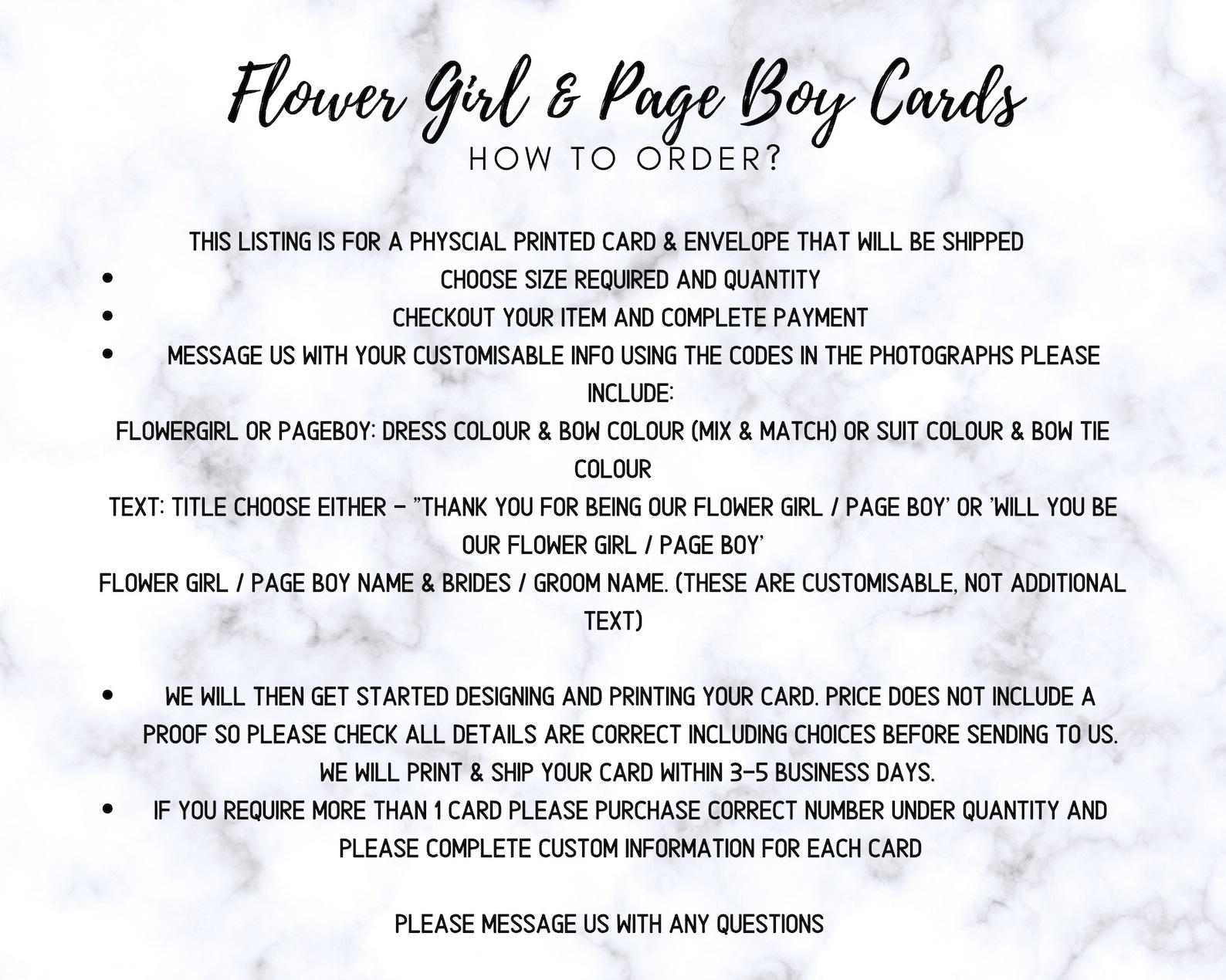 Page Boy Proposal Card Will You Be Our Page Boy Card Page - Etsy UK