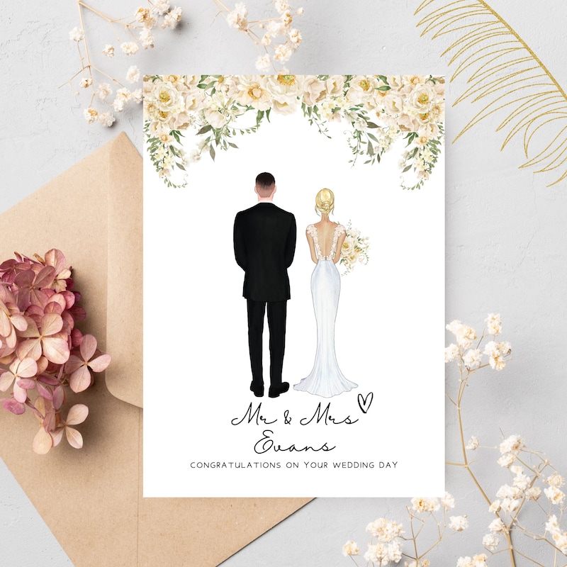 Custom Wedding Card - Etsy
