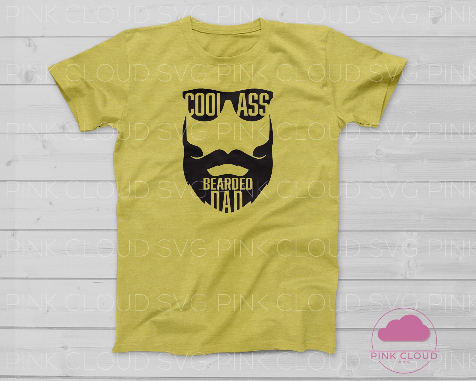 Bearded Dad Beard Svg Dad Svg Father's Day Gift Badass - Etsy