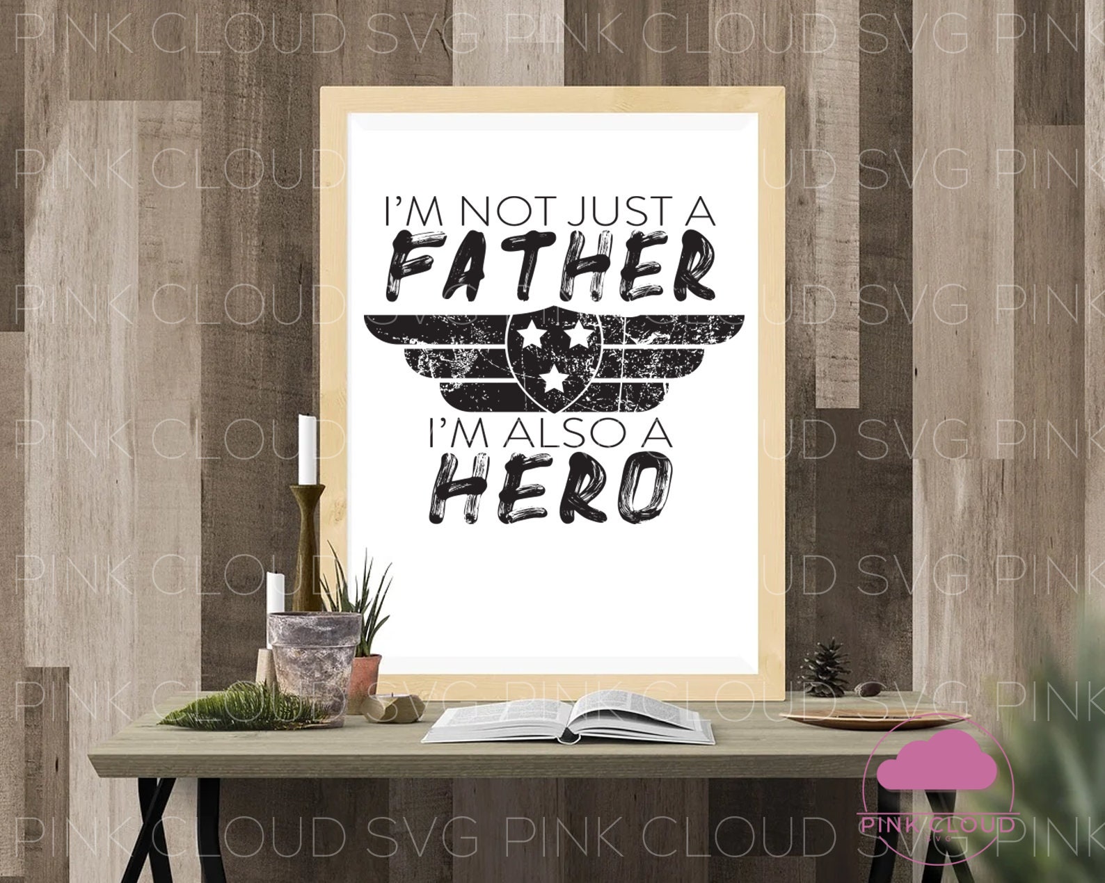 Father Hero Svg, Father's Day Svg, Dad Svg, Daddy Svg, Father Shirt ...