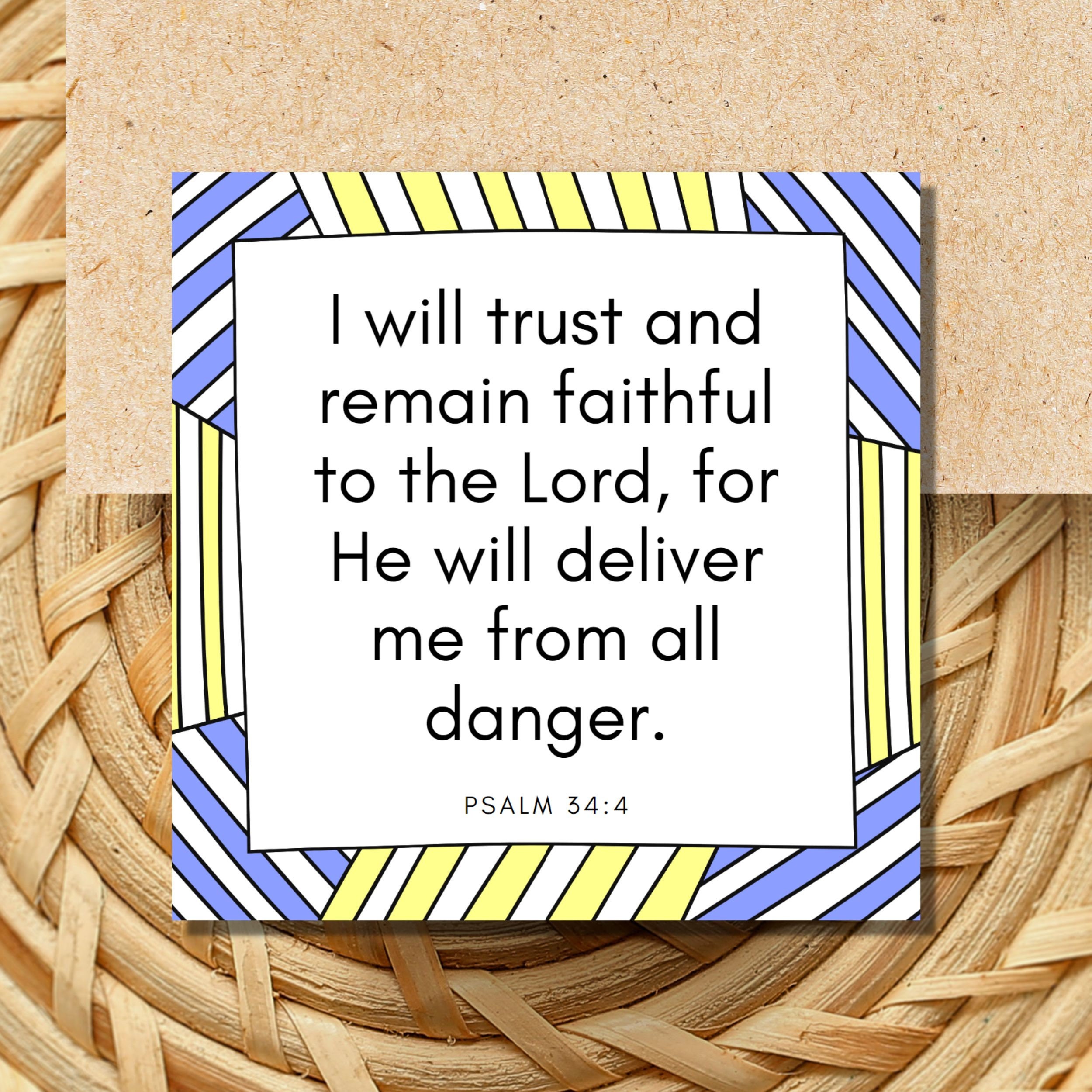 Bible Affirmation Cards Printable - Christian Affirmations - Printable ...