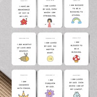 30 Affirmation Cards for Kids • Positive Affirmations Cards •mental ...
