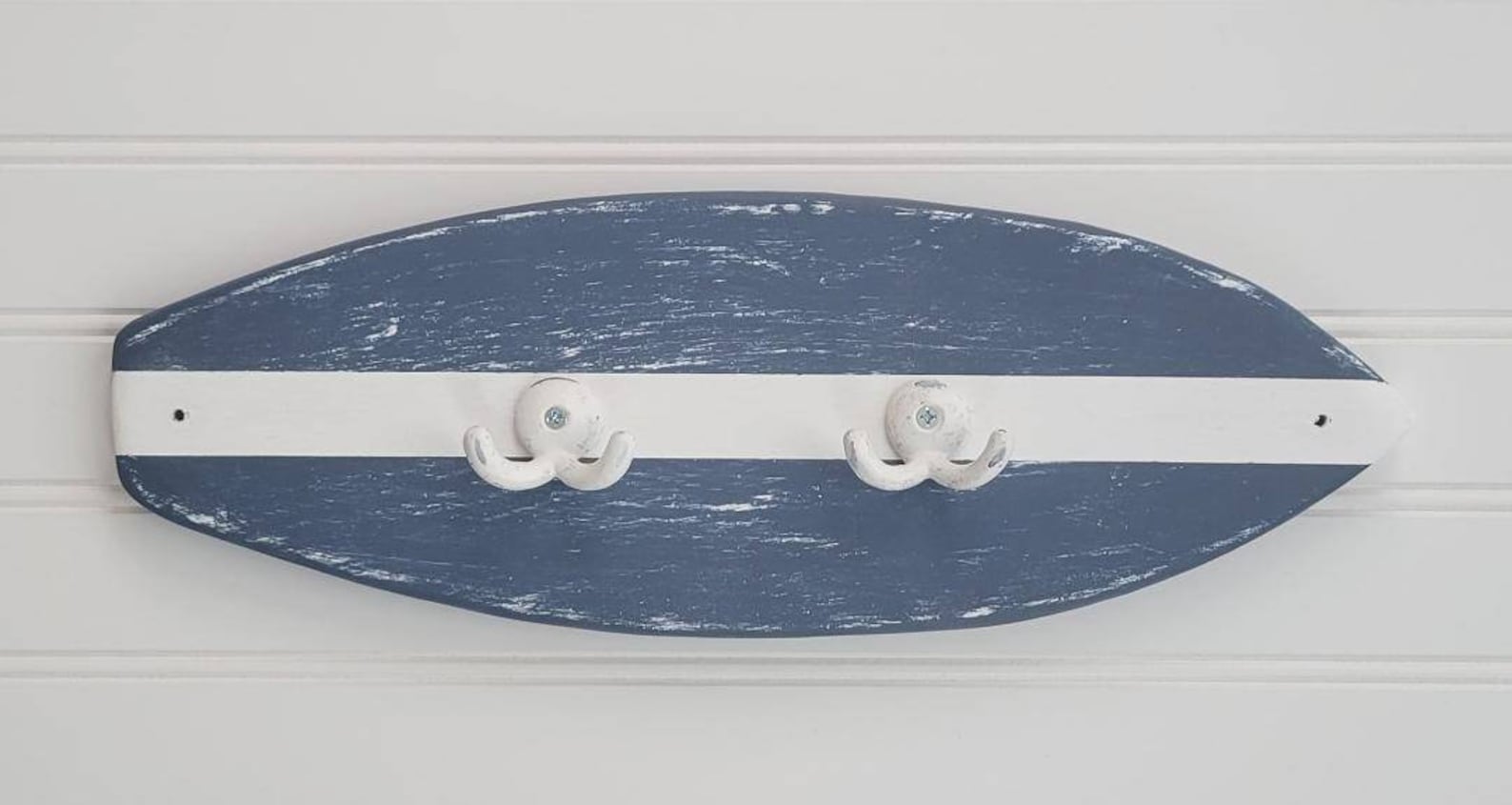 Surfboard Key Holder Beach Decor Coastal Key Rack - Etsy