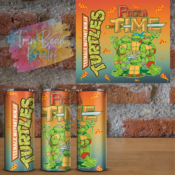 Teenage Mutant Ninja Turtle Tumbler - Etsy