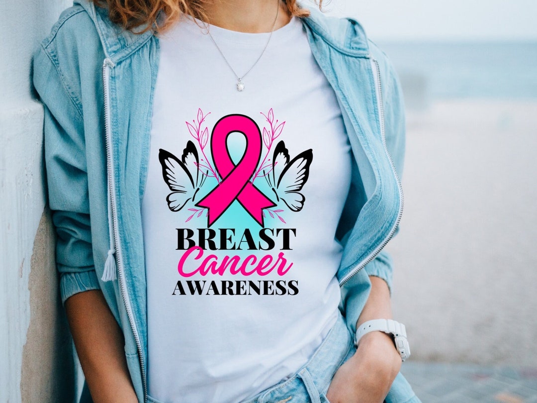 Breast Cancer Awareness Tshirt Breast Cancer Shirt - Etsy