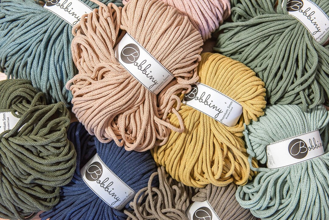 Bobbiny 5 Mm Premium for Crochet Baskets - Etsy