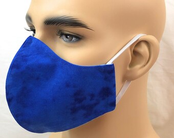 Royal Blue Mask | Etsy