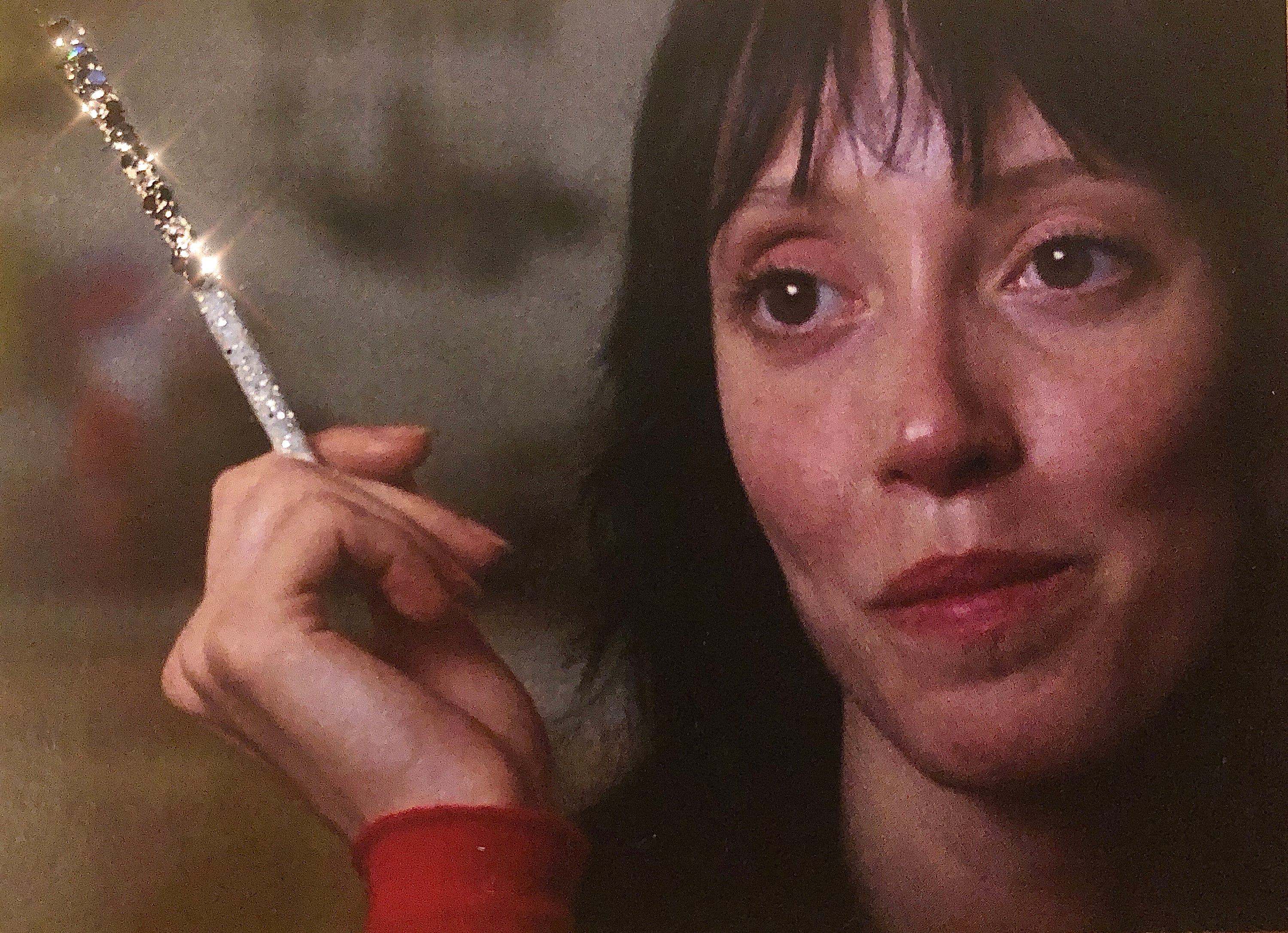 SHELLEY DUVALL cigarette Ash the Shining Glittered Magnet and Photo ...