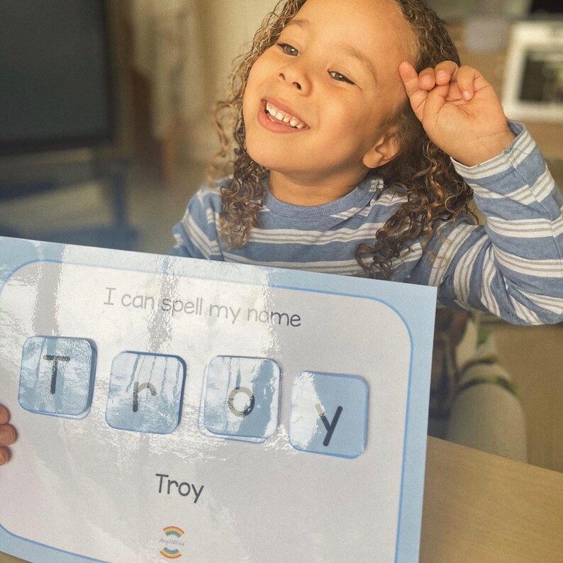 Learning Mat Pack Velcro 5 Learning Mats - Etsy