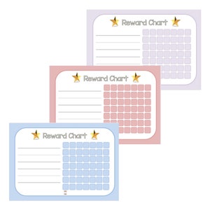 Reward Chart - Etsy