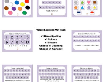 Velcro Alphabet - Etsy UK