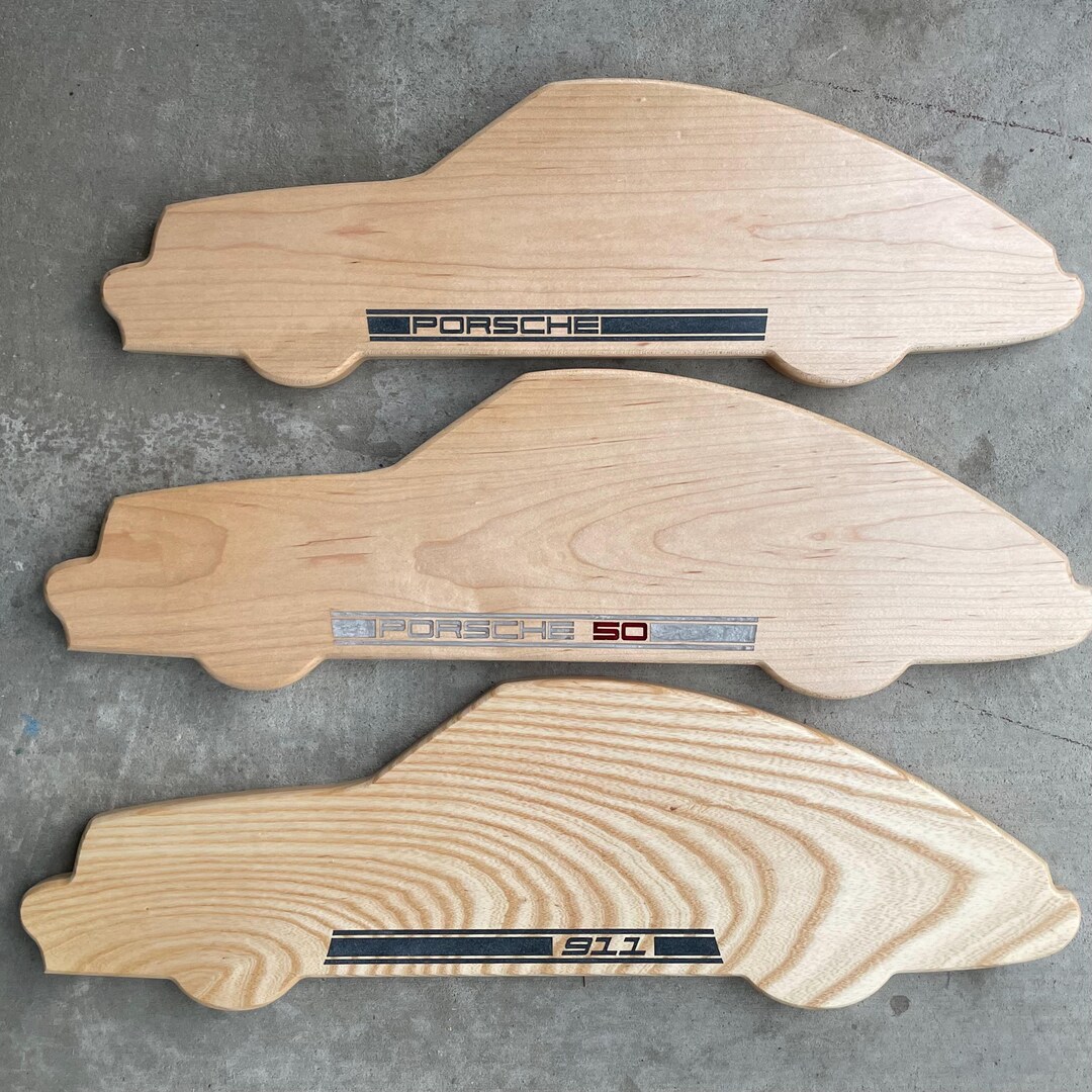 Porsche 911 Silhouette: Wood Charcuterie Board or Wall Art - Etsy
