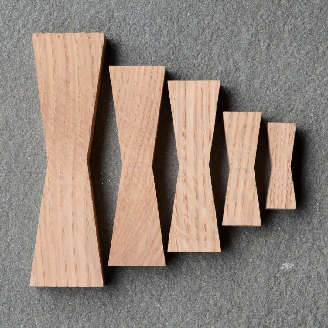 Quartersawn Tiger Oak Bowtie Inlay: Single Wood Slab Stabilizer - Etsy