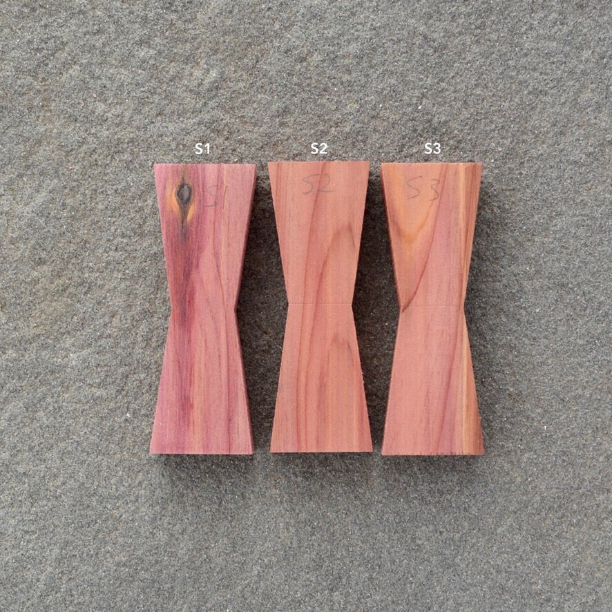 Eastern Red Cedar Numbered Bowtie Inlay | Etsy España