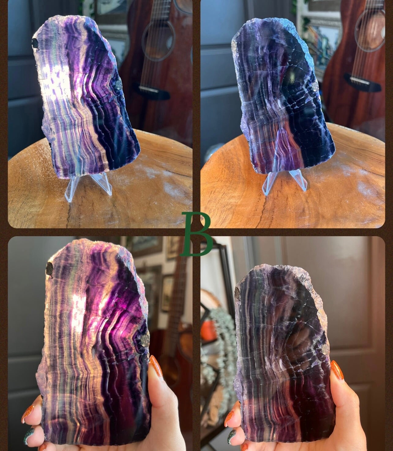 Rainbow Fluorite Slabs - Etsy