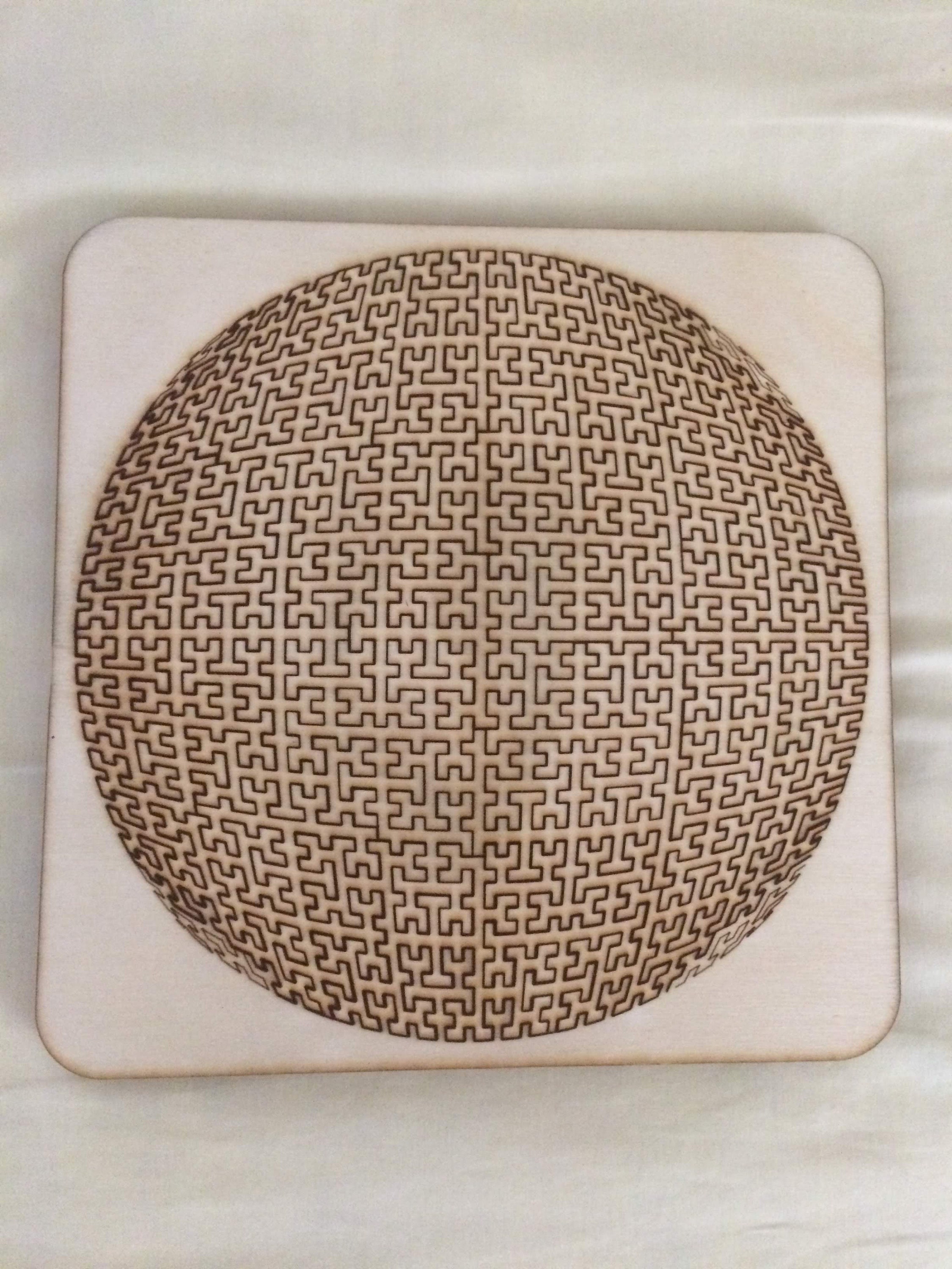 Circular Fractal Puzzle - Etsy