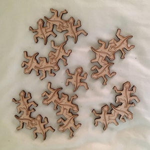 7 Piece Geckos Tessellation Wooden jigsaw Puzzle - Etsy UK