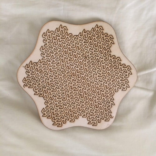 7 Piece Geckos Tessellation Wooden jigsaw Puzzle - Etsy