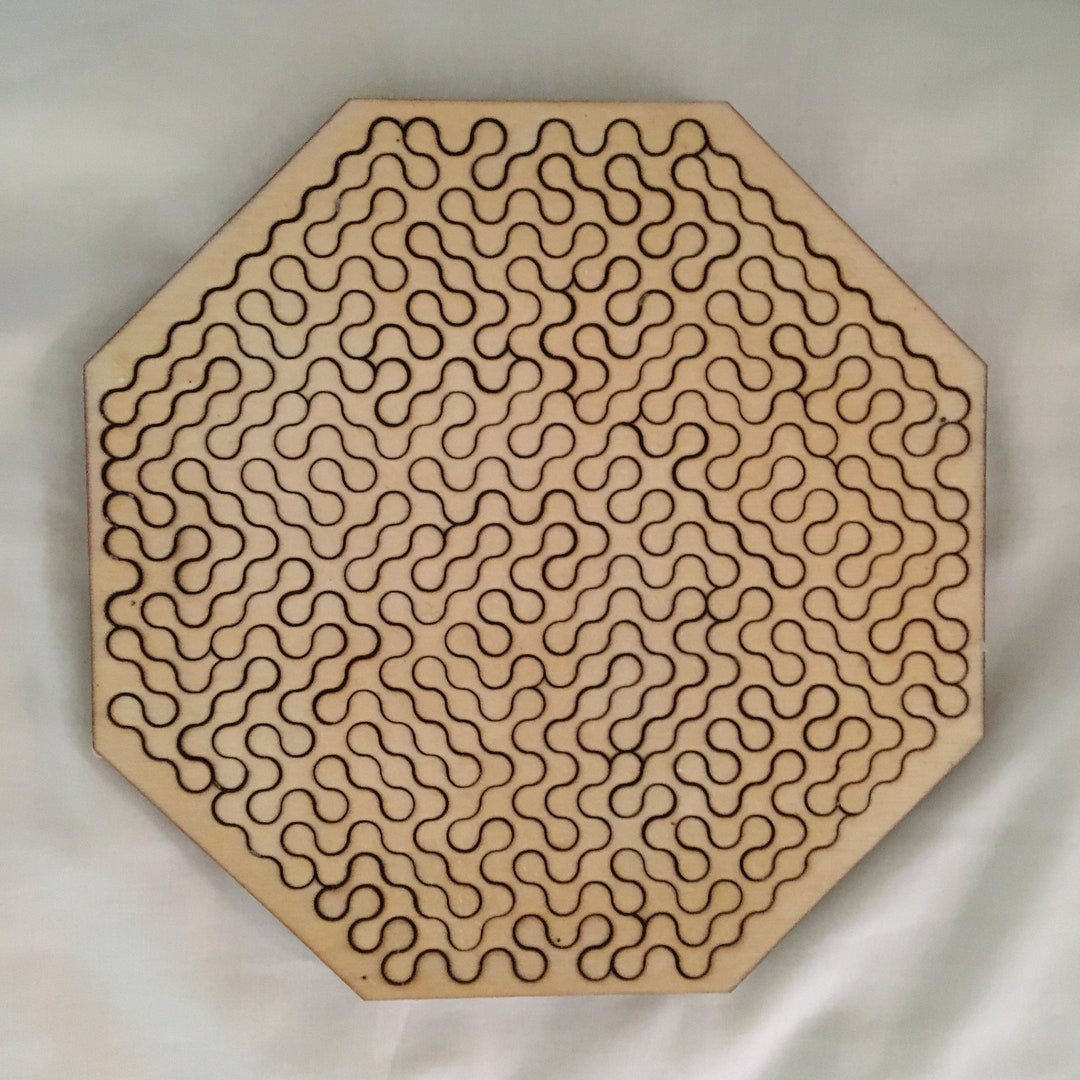 Octagonal Fractal Puzzle - Etsy
