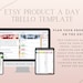 Trello Template - Etsy Product Launch Template - Product a Day Etsy ...