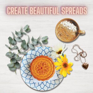 Realistic Digital Stickers - Digital Planner Stickers - Digital Mock up ...