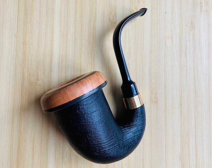 Smoking Pipe of Briar Calabash Exclusive Pipe With Vulcanite Stem ...