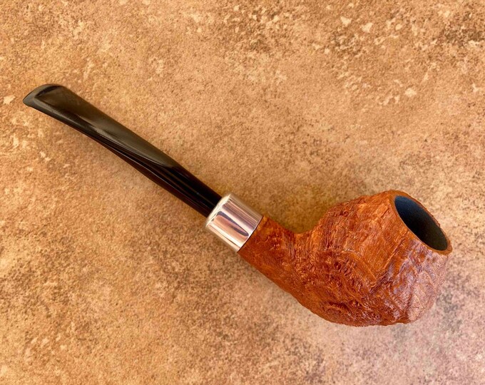 Smoking Pipe of Briar Exclusive Pipe With Vulcanite Stem Handcarved ...