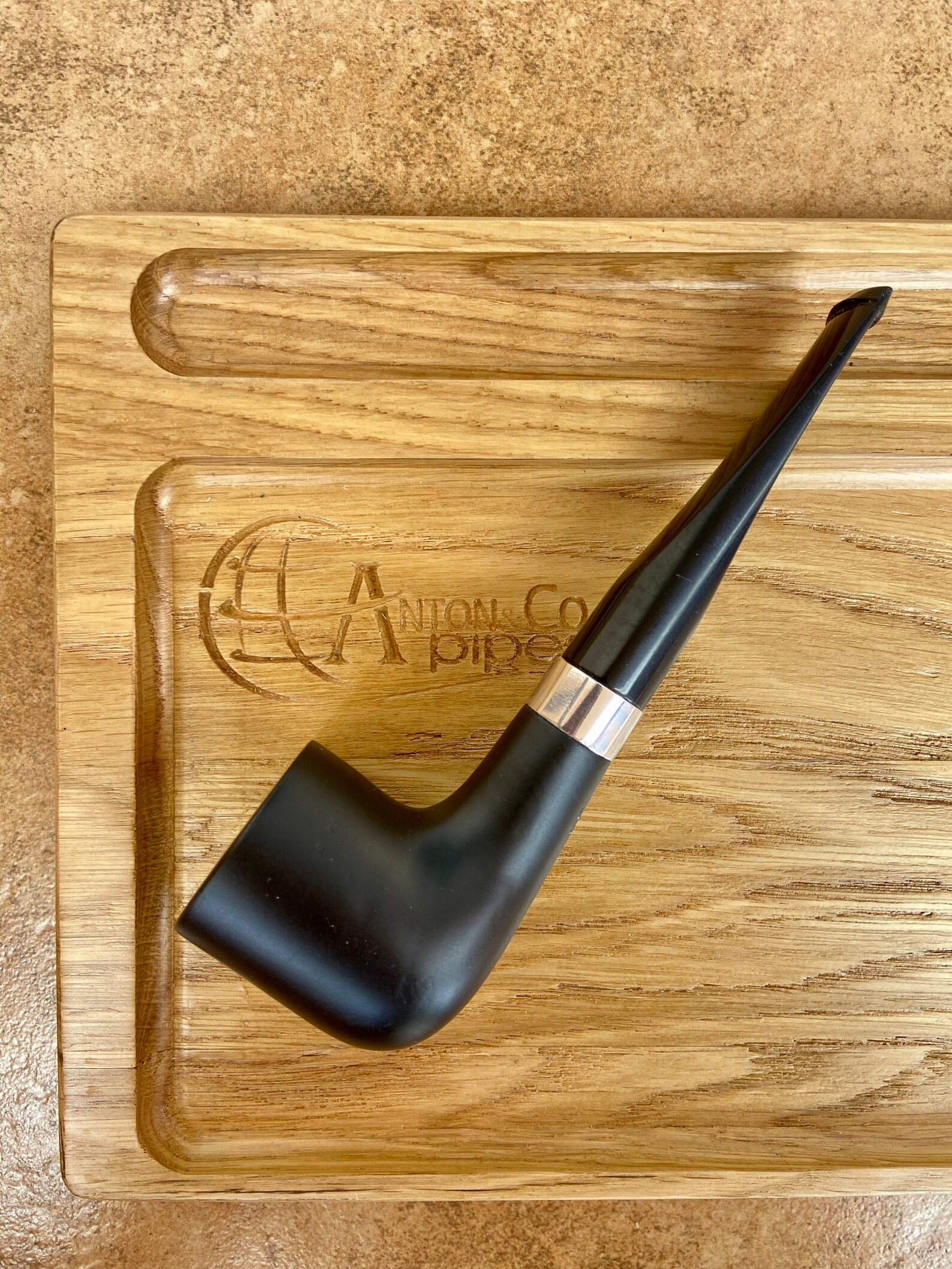 Smoking Pipe Made of Maple Tree With Aluminium Ring and - Etsy