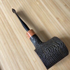 Smoking Pipe of Morta Exclusive Cherrywood Pipe With Vulcanite - Etsy