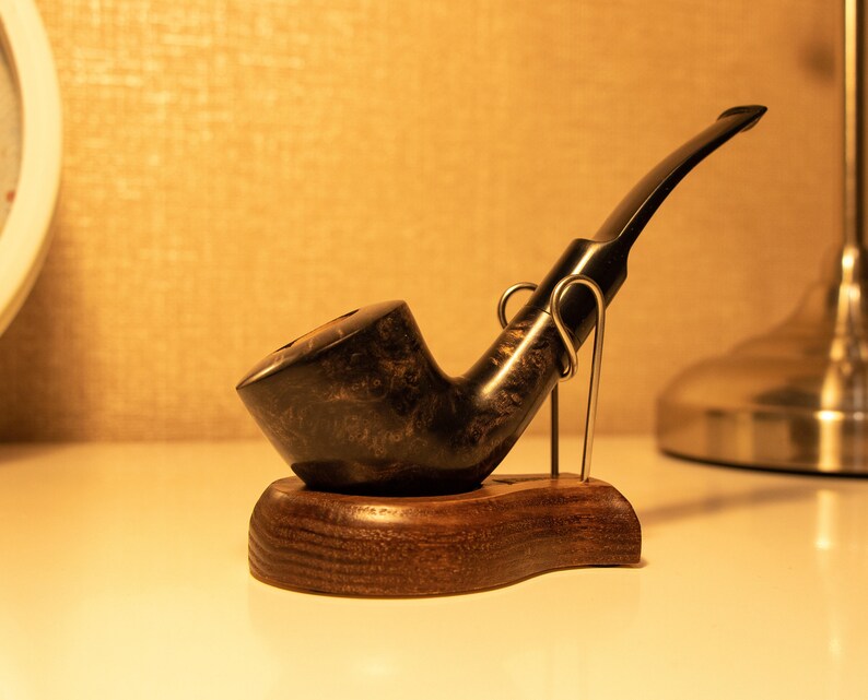 Smoking Pipe Holder for Smoking Pipe Hand Carved Rack Smokers | Etsy